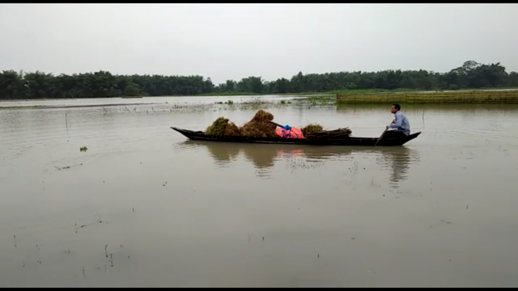 Six villages in Assam’s Majuli reeling under severe flood