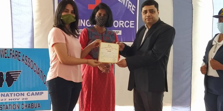 Assam: Chabua Air Force Station donates 89 units of blood