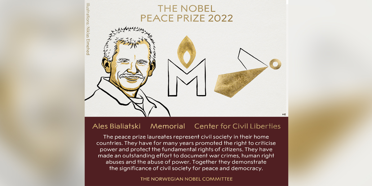 Nobel Peace Prize 2022 Winners Announced Know The ‘champions Here