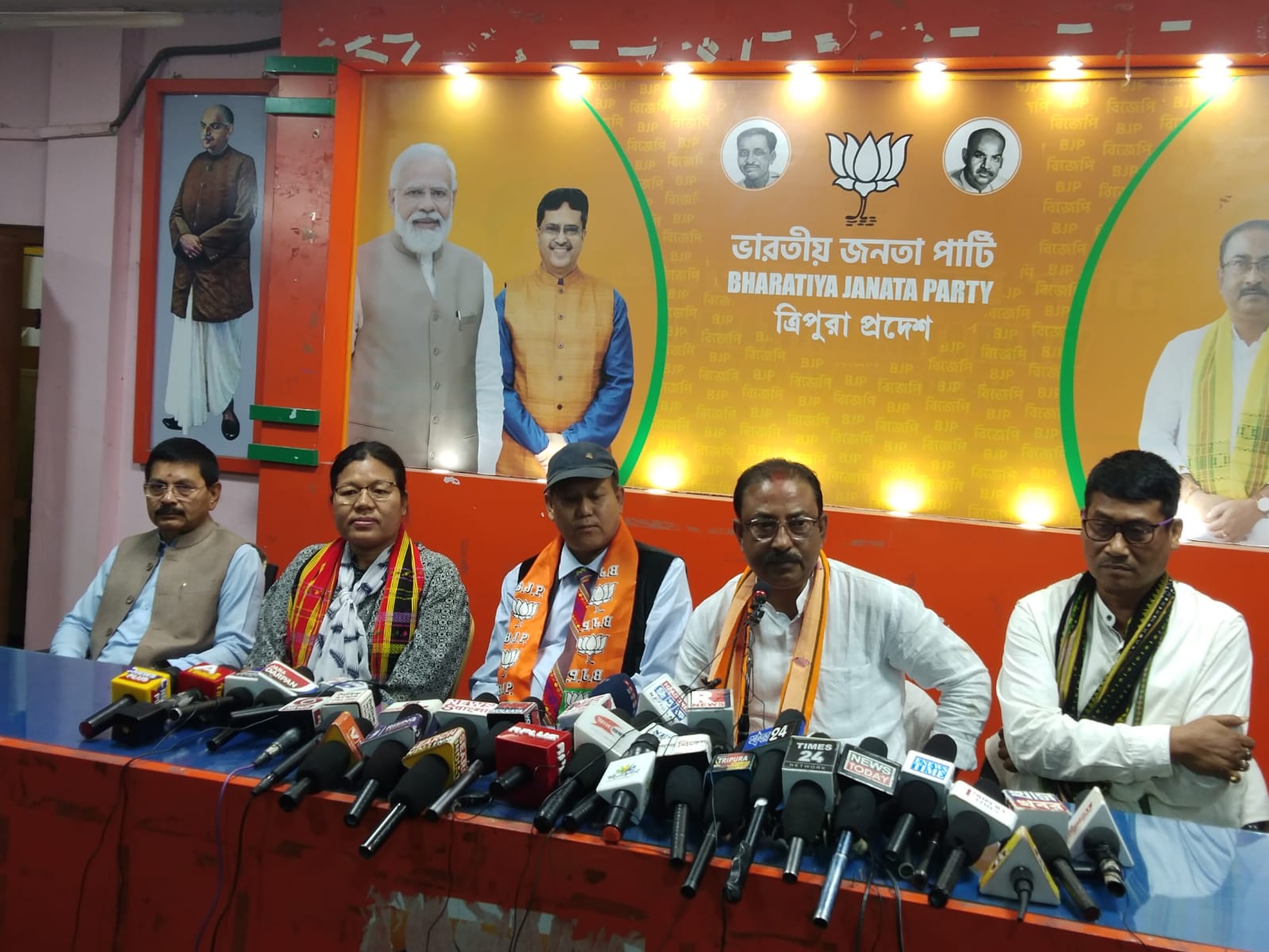 Tripura: Former militant leader joins BJP