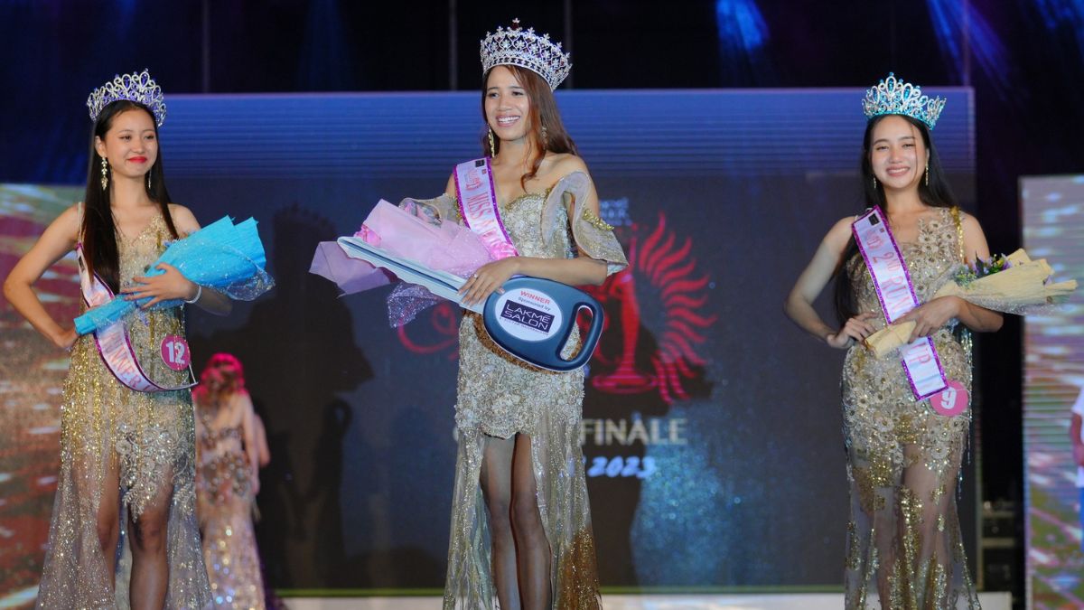 Nadek Nabam named Miss Arunachal 2023