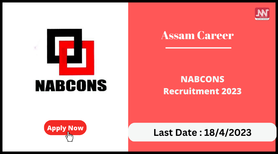 Assam Career : NABCONS Recruitment 2023