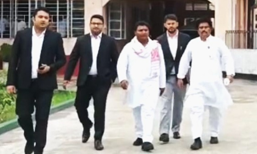 Angkita Dutta Harassment Case Youth Congress Chief Appears Before