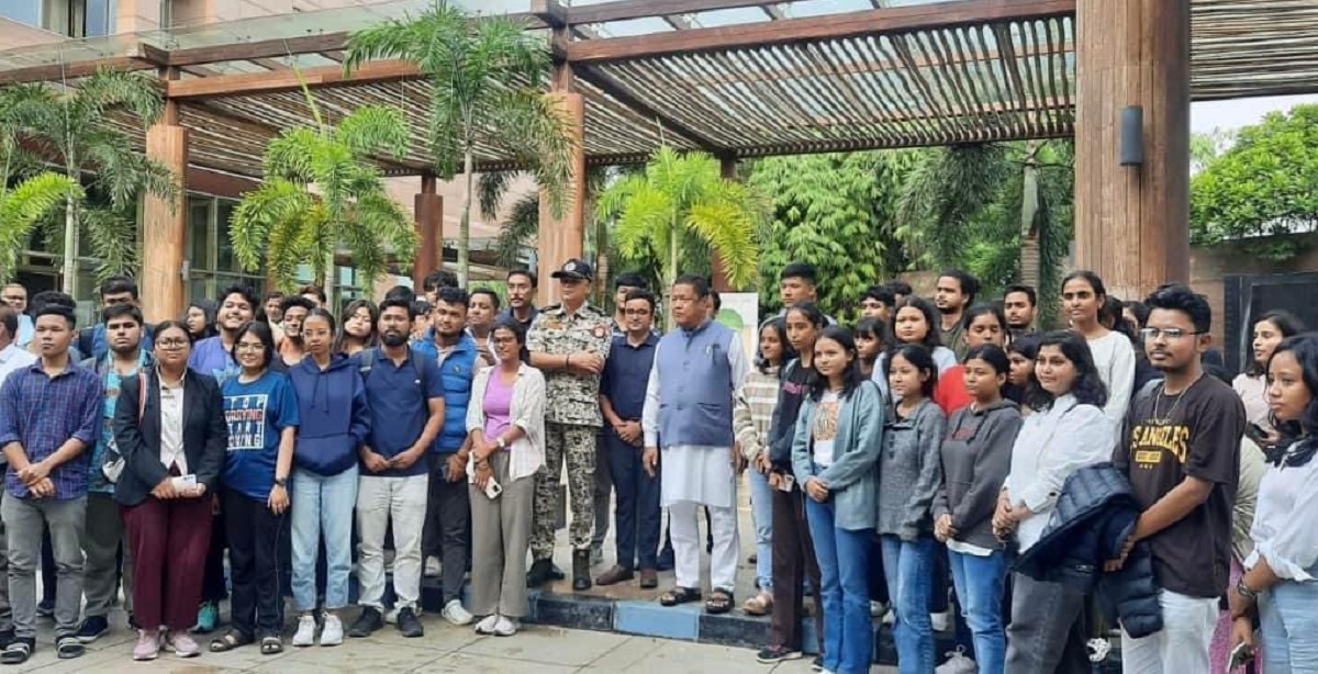 Around 130 Assam students arrive in state from natural calamity-hit Sikkim
