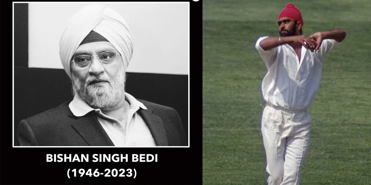 Cricket: Spin legend Bishan Singh Bedi passes away